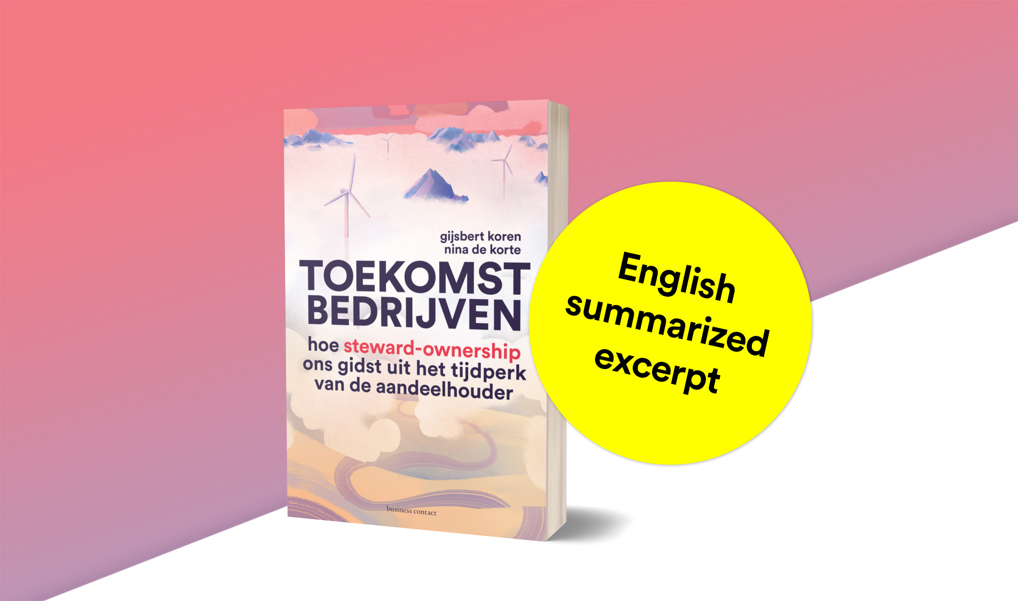 Future Companies: an English excerpt from our Dutch book ...